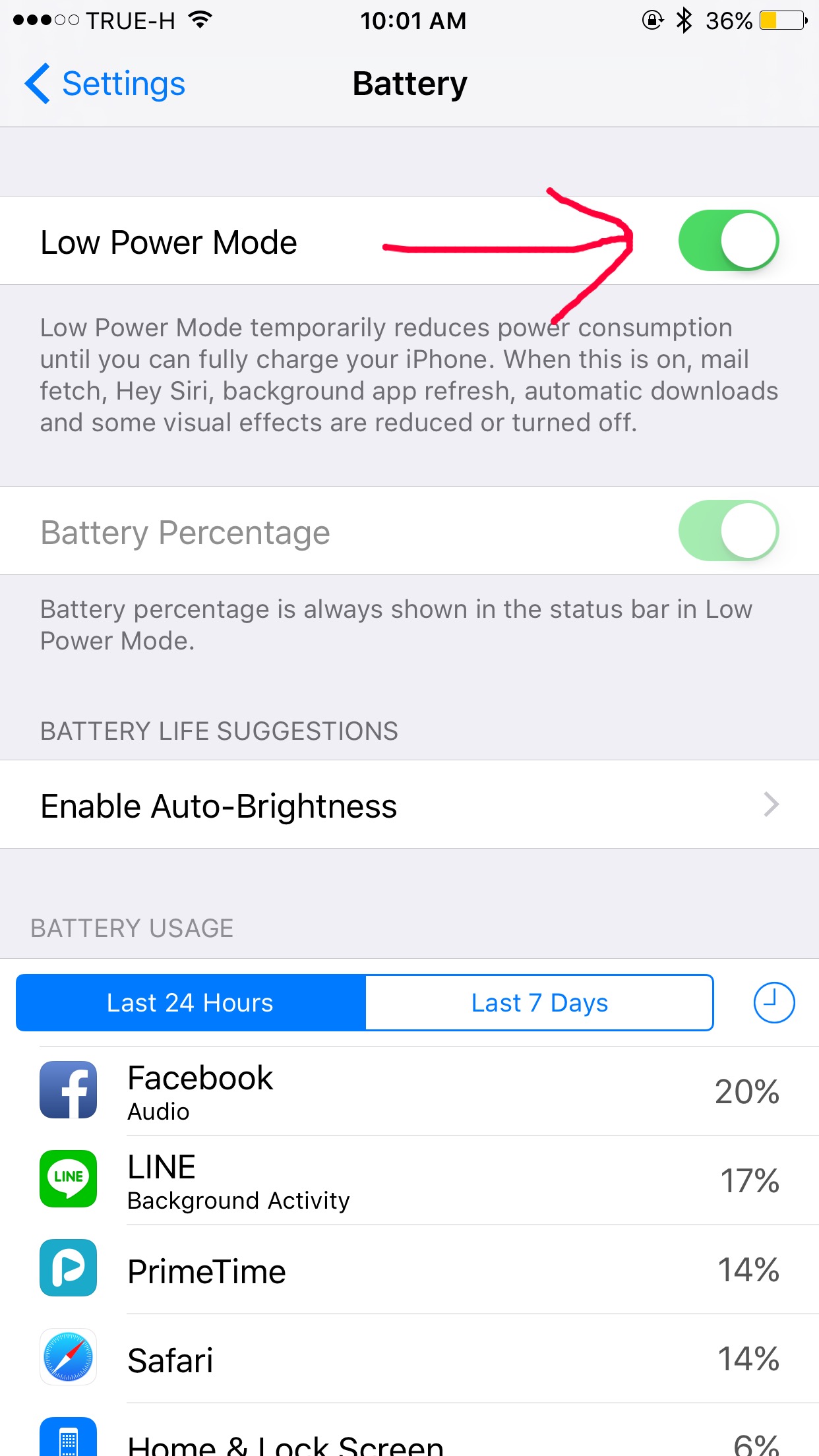 เปิด-ปิด โหมดพลังงานต่ำ Low Power Mode ใน iOS 9 ให้เร็ว