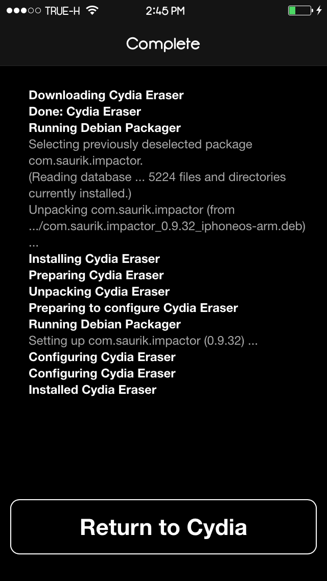 ลบเจลเบรคผ่าน iPhone ด้วย Cydia Eraser รองรับ iOS 9.3.3 แล้ว