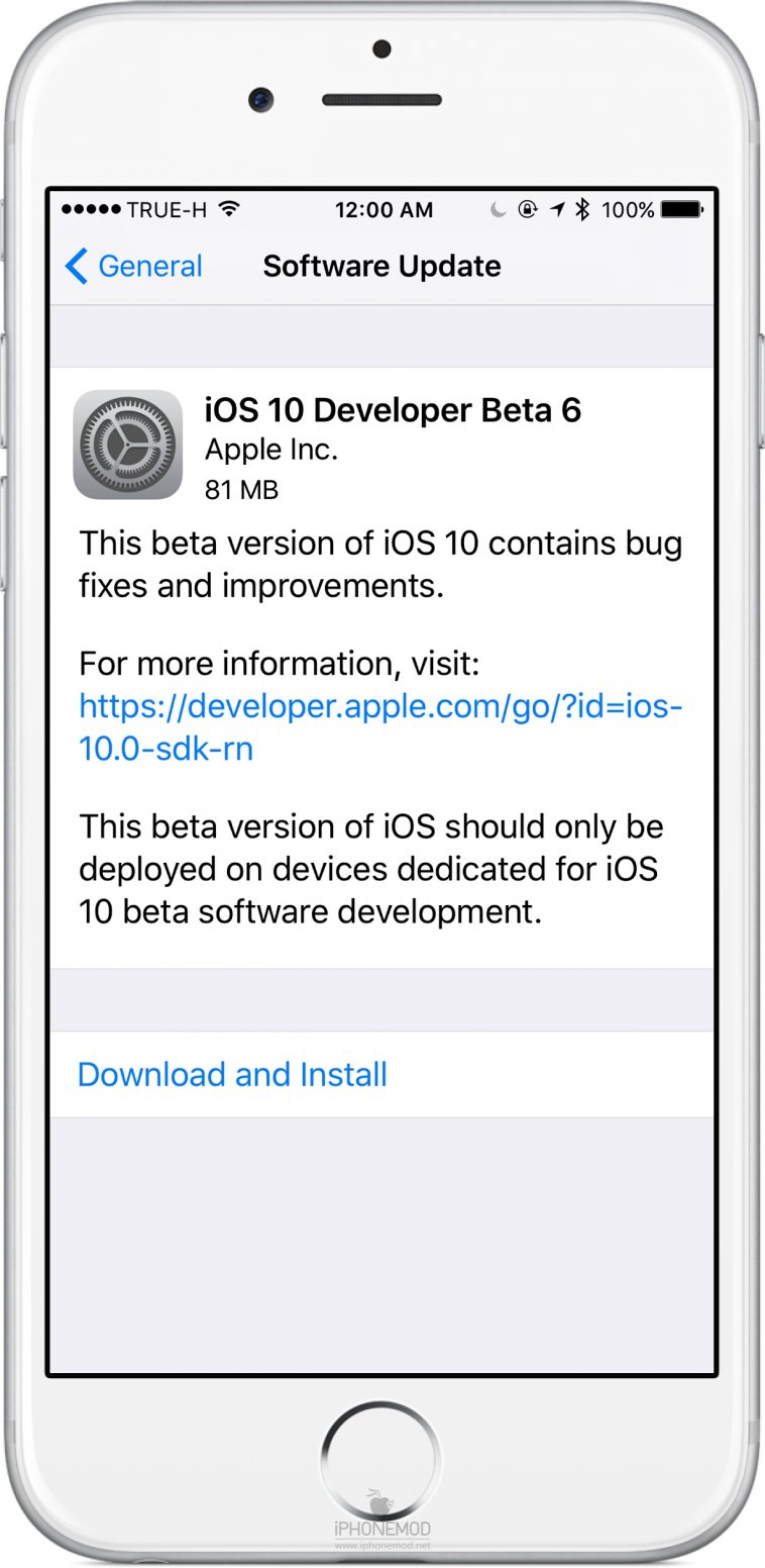 Apple ปล่อย iOS 10 Developer Beta 6/Public Beta 5 ให้ทดสอบแล้ว