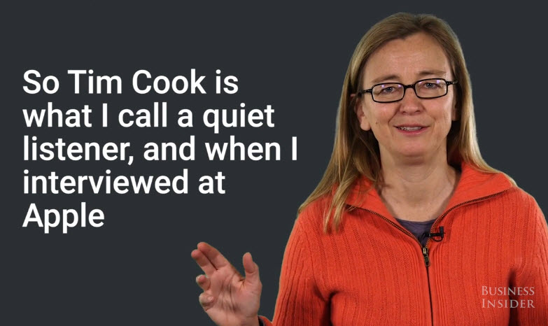 Tim Cook ใช้ความเงียบเป็นอาวุธในการสัมภาษณ์งานที่ Apple