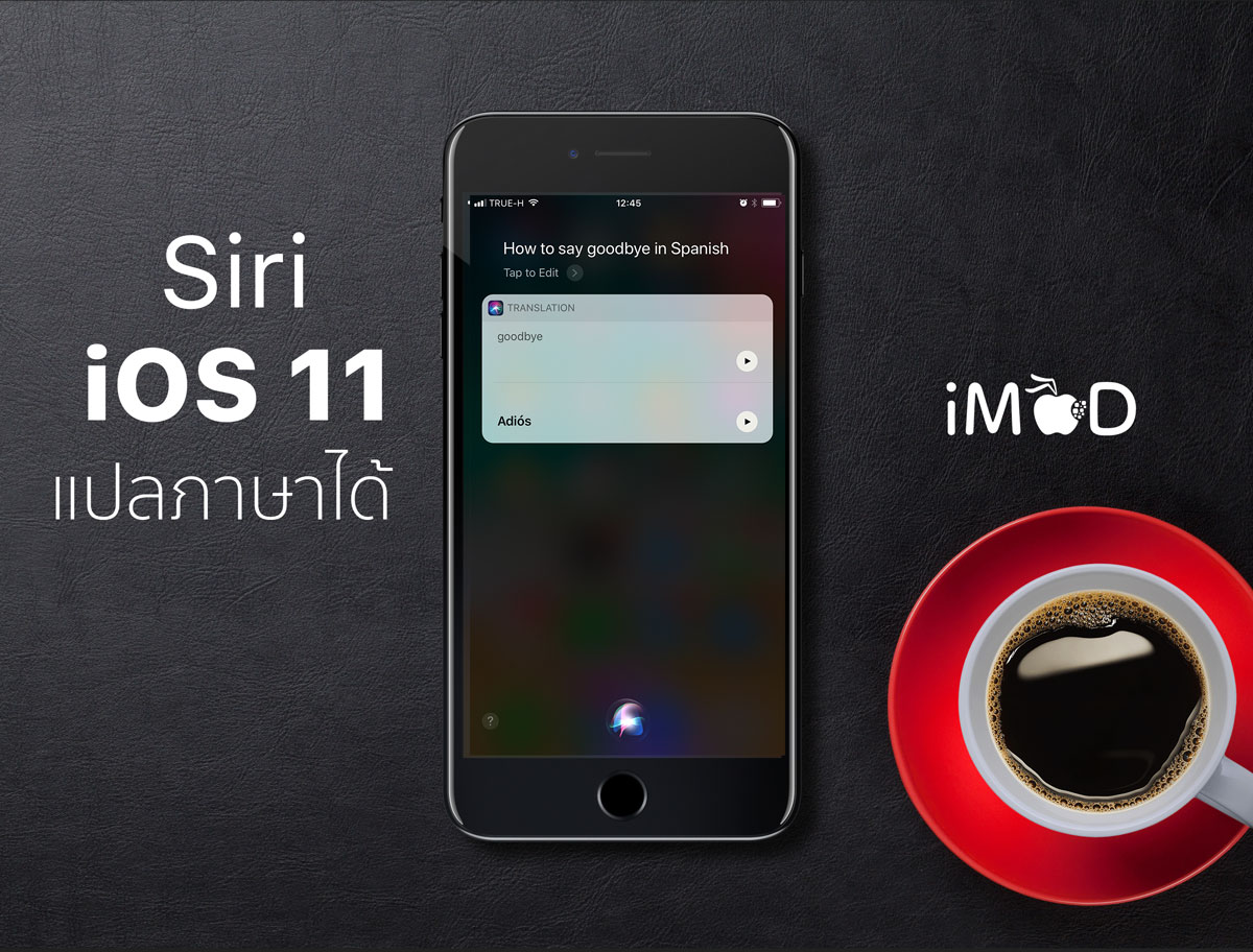 iOS 11 สั่งแปลภาษาผ่าน Siri ได้เลยรองรับ 6 ภาษา ณ ตอนนี้ | techfeedthai