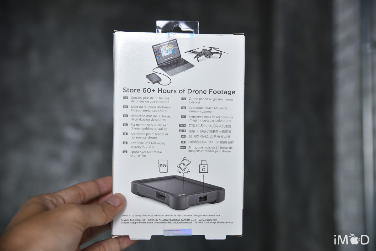 รีวิว DJI Fly Drive ฮาร์ดดิสแยกที่มีช่องอ่านเมมโมรี่การ์ด (Card Reader ...