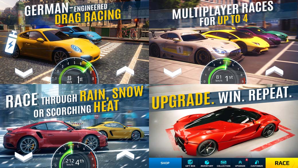 โหลดฟรี Asphalt Street Storm Racing เกมแข่งแดร็กรถซุปเปอร์คาร์ระยะสั้น ...