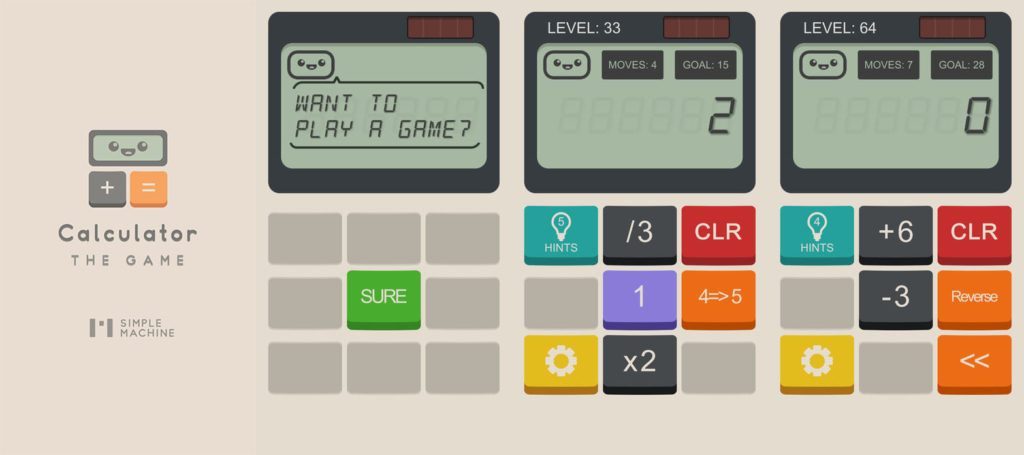 โหลดฟรี Calculator: The Game เปลี่ยนเครื่องคิดเลขให้กลายเป็นเกมสมการ ...