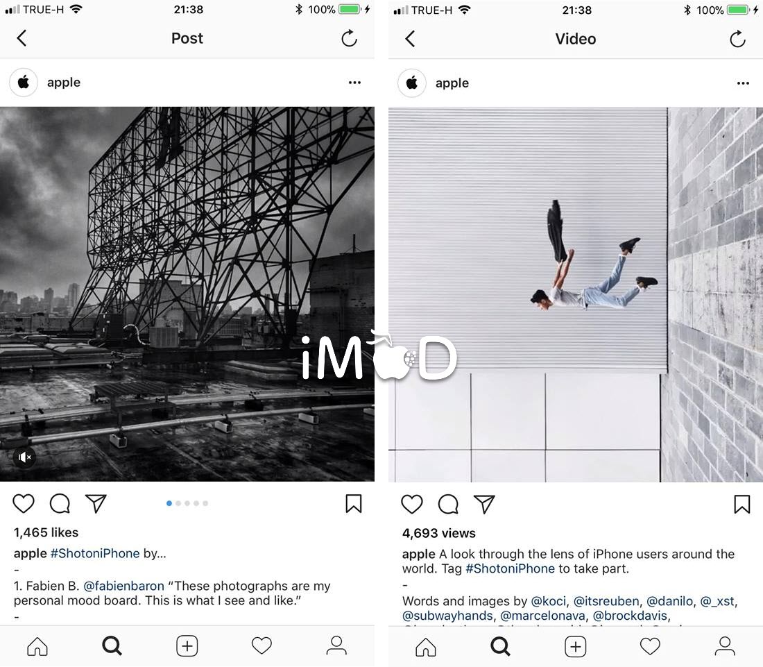 Apple เปิดบัญชีใน Instagram อย่างเป็นทางการแล้ว เน้นโพสต์ภาพและวิดีโอ ...