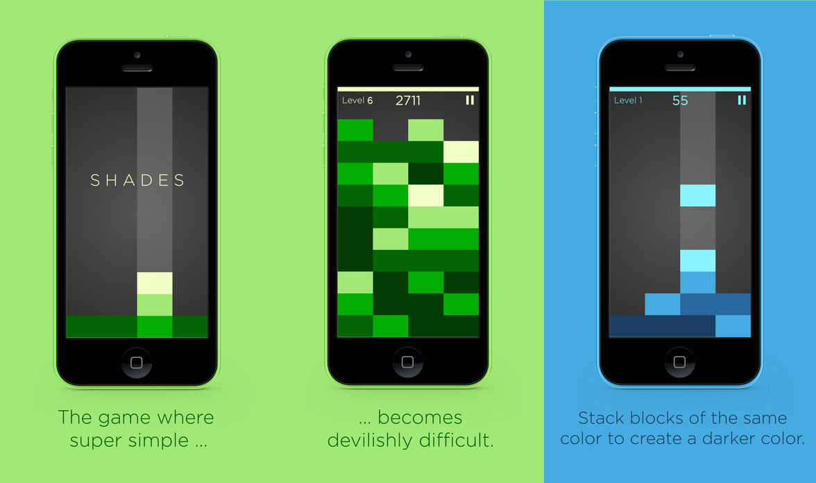 แนะนำ เกม Shades เกมปริศนาย้ายบล็อกให้เต็มแถวแนว Tetris สวย เรียบง่าย ...