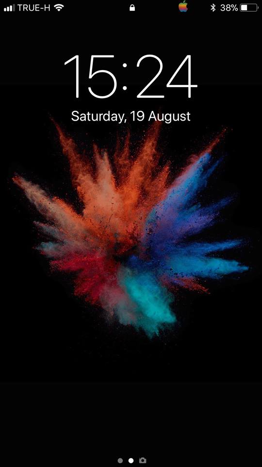 แจกภาพพื้นหลัง (Wallpapers) พร้อมไอคอนบน Status Bar สำหรับ iPhone สวยๆ ...