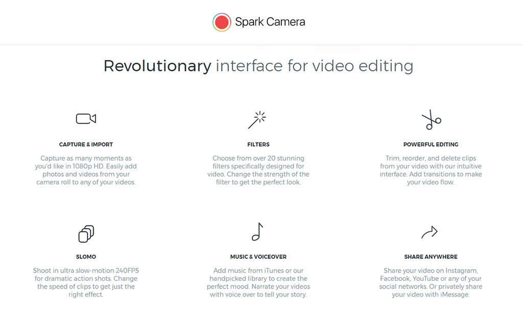 Spark Camera เปลี่ยนทุกเรื่องการทำวิดีโอบน iPhone ให้เป็นเรื่องง่าย ...