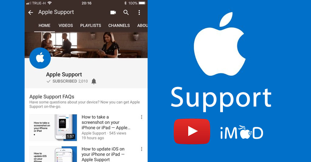 Apple เปิดตัว Apple Support ช่องใหม่ใน YouTube แนะนำเคล็ดลับ เทคนิคการ ...