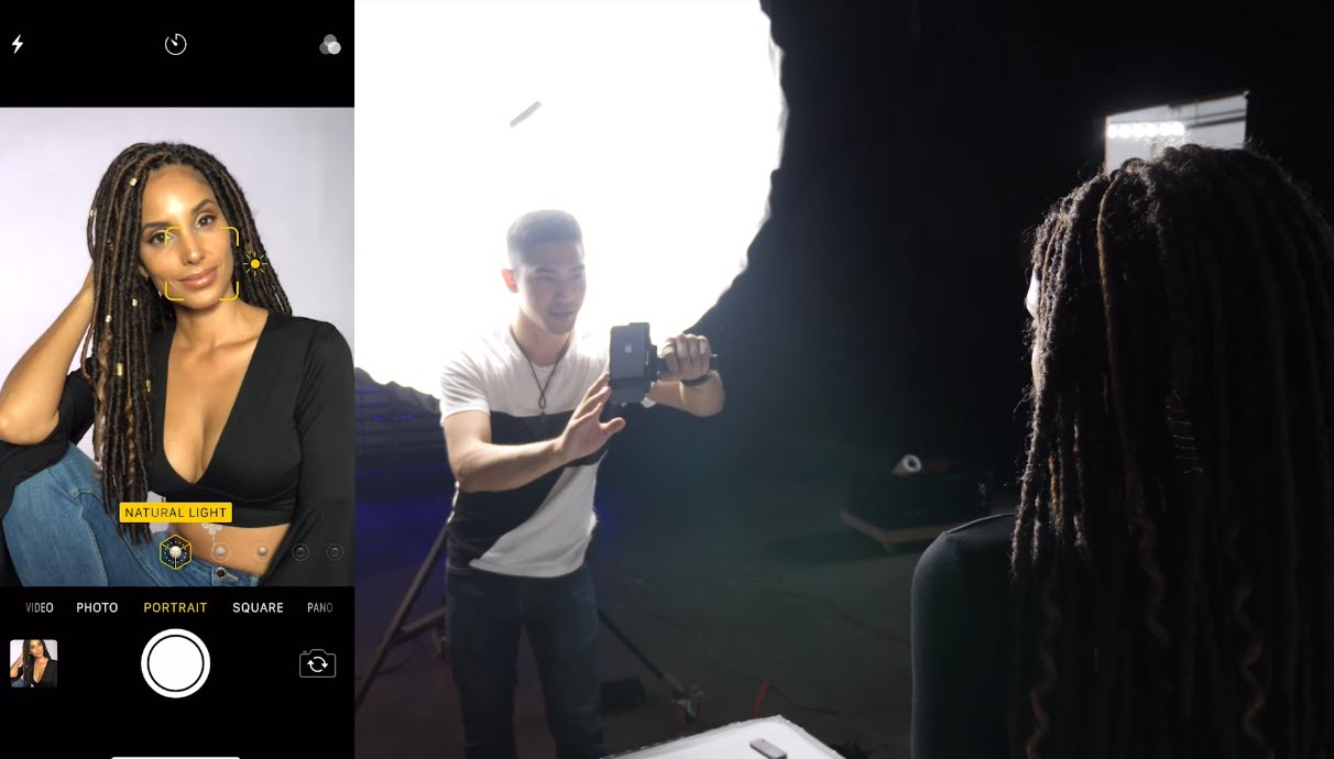 เปรียบเทียบภาพถ่ายโหมด Portrait Lighting กับไฟสตูดิโอจริงถ่ายด้วย ...