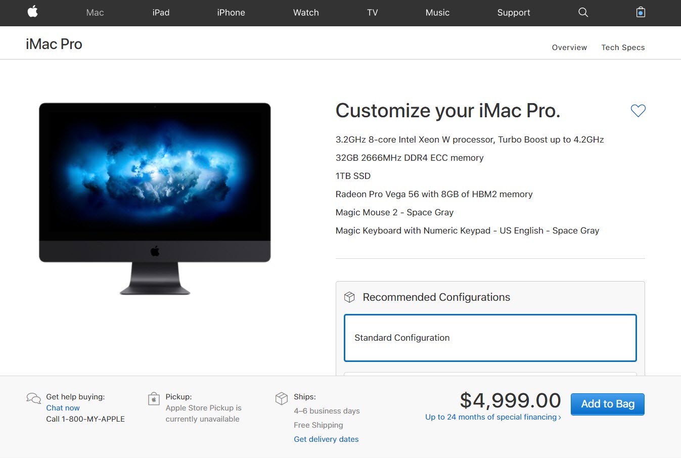 Apple เปิดขาย iMac Pro ในกลุ่มประเทศแรกแล้ว (14 ธ.ค. 2017)