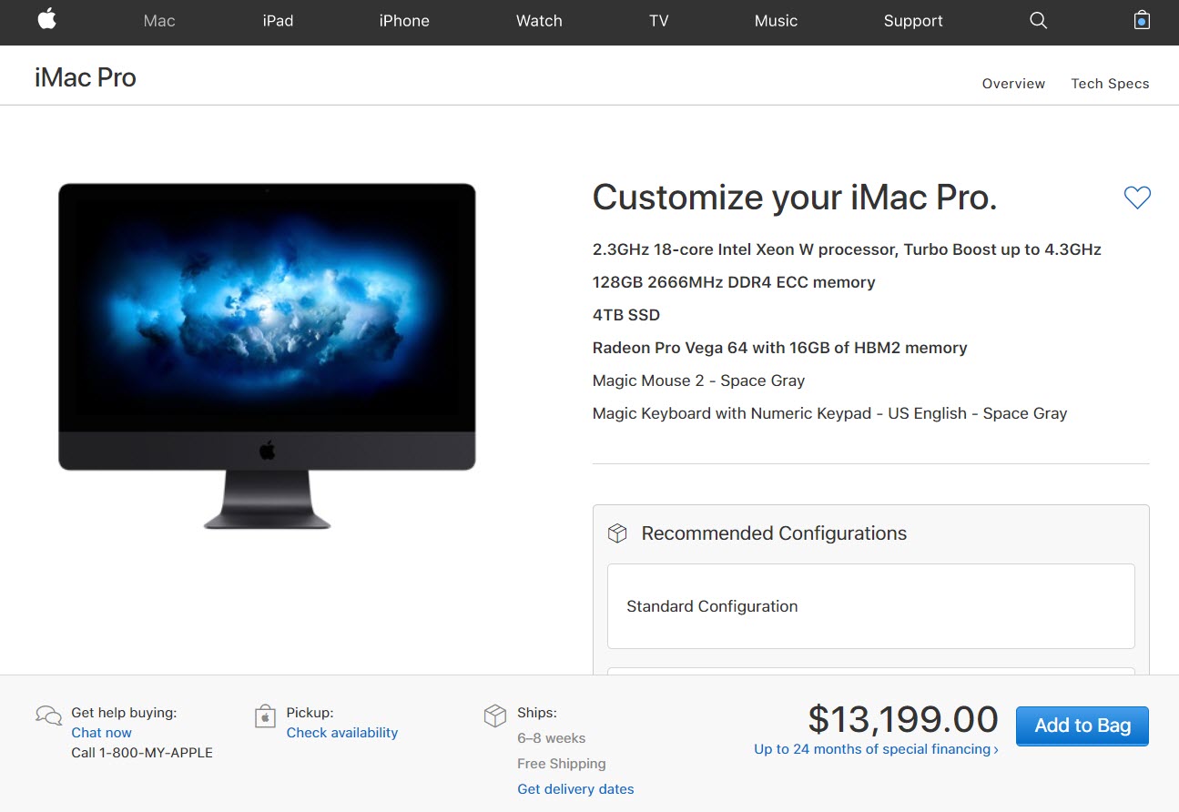 Apple เปิดขาย iMac Pro ในกลุ่มประเทศแรกแล้ว (14 ธ.ค. 2017) | techfeedthai