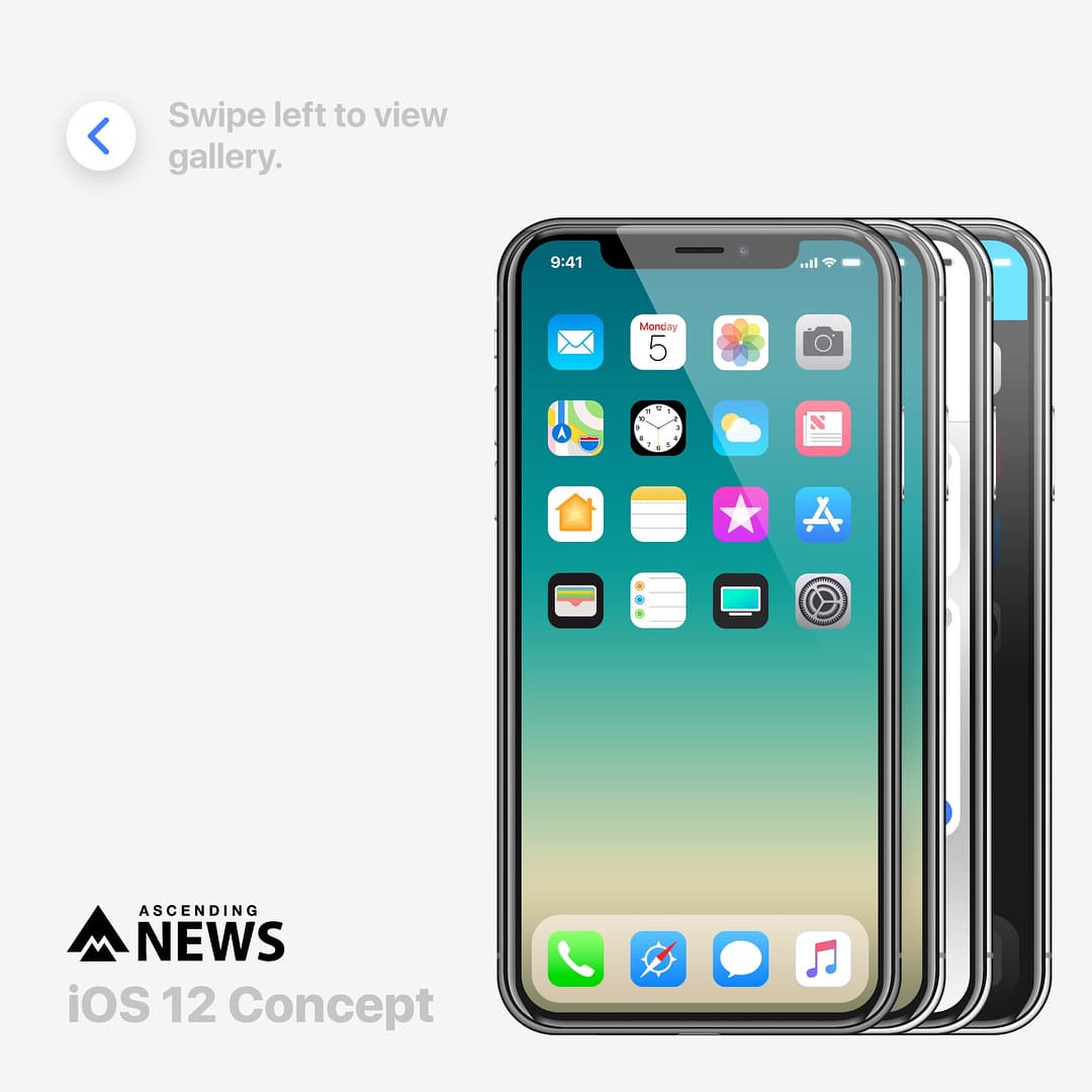 กลางปีนี้ iOS 12 จะเปิดตัว ไปชมแนวคิดการออกแบบ iOS ใหม่กัน (ไม่ใช่จาก Apple) | techfeedthai
