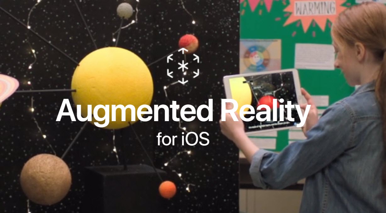 Apple เปิดหน้าเว็บใหม่ "Augmented Reality for iOS"