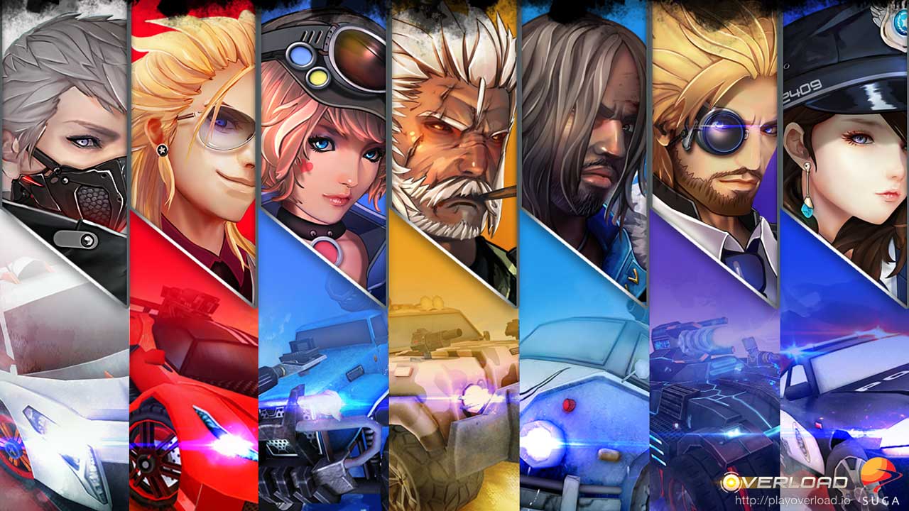 เล่นฟรี Overload: Car Battle Online เกมแข่งรถยิงปืน MOBA บนมือถือ ...