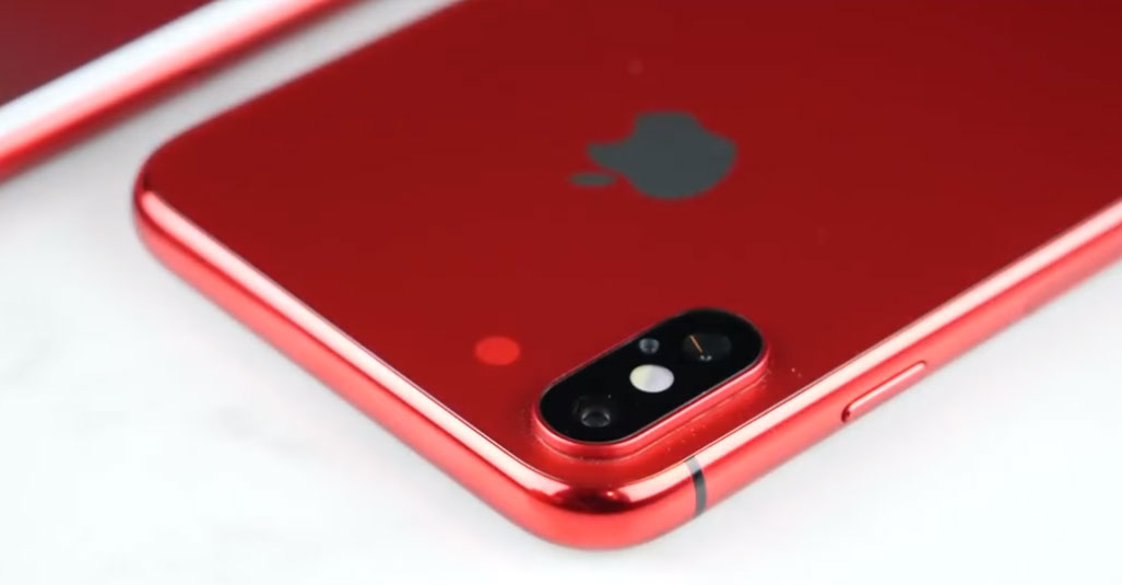 แนวคิด iPhone X สีแดง (PRODUCT) RED