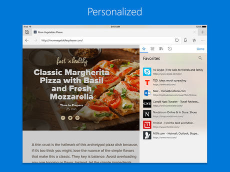 Microsoft Edge รองรับการใช้งานบน iPad แล้ว | techfeedthai