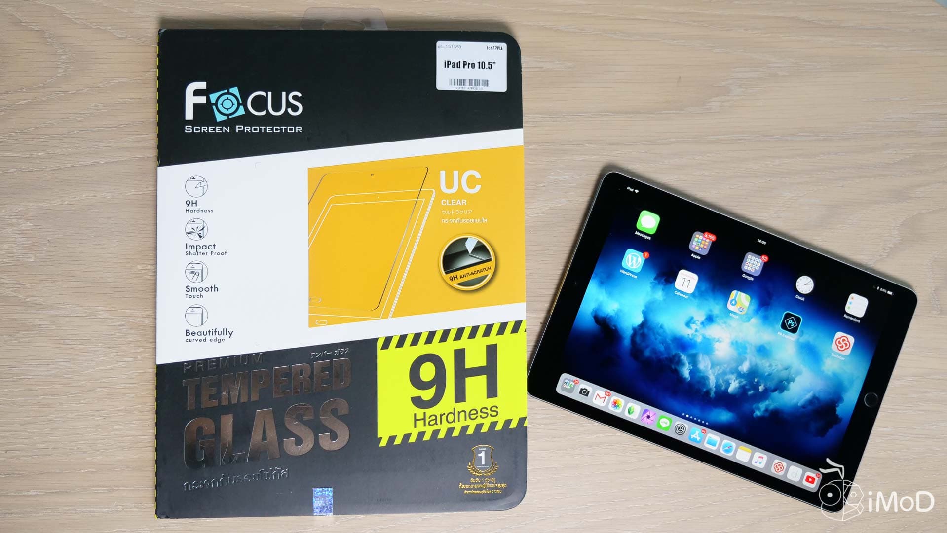 รีวิวฟิล์มกระจกด้าน Smart Note Anti Finger Print เพื่อ iPad 10.5 นิ้ว ...