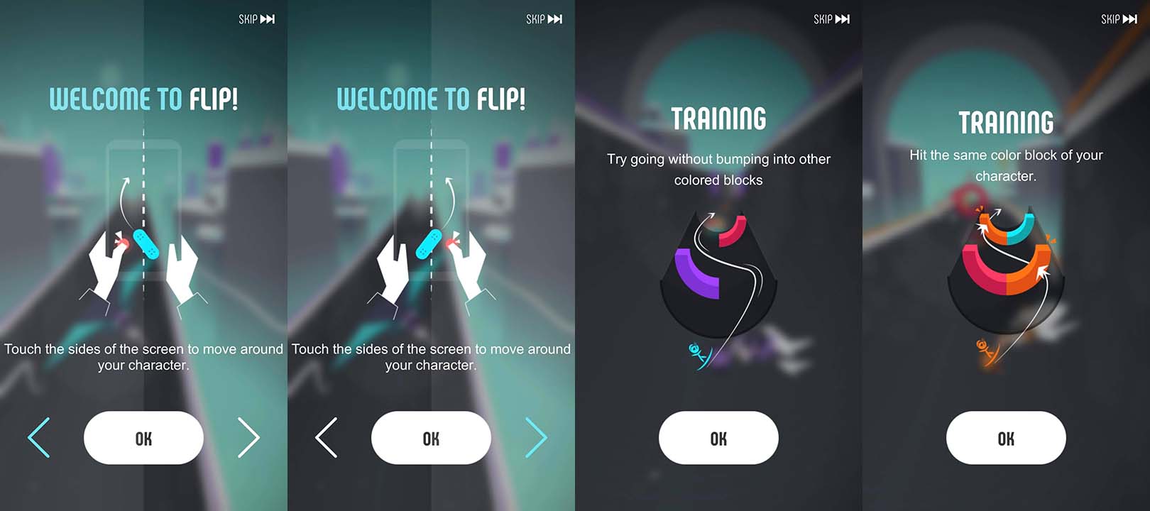 โหลดฟรี Flip : Surfing Colors เกมสเก็ตบอร์ดสลับสีบนเส้นทางที่มี ...