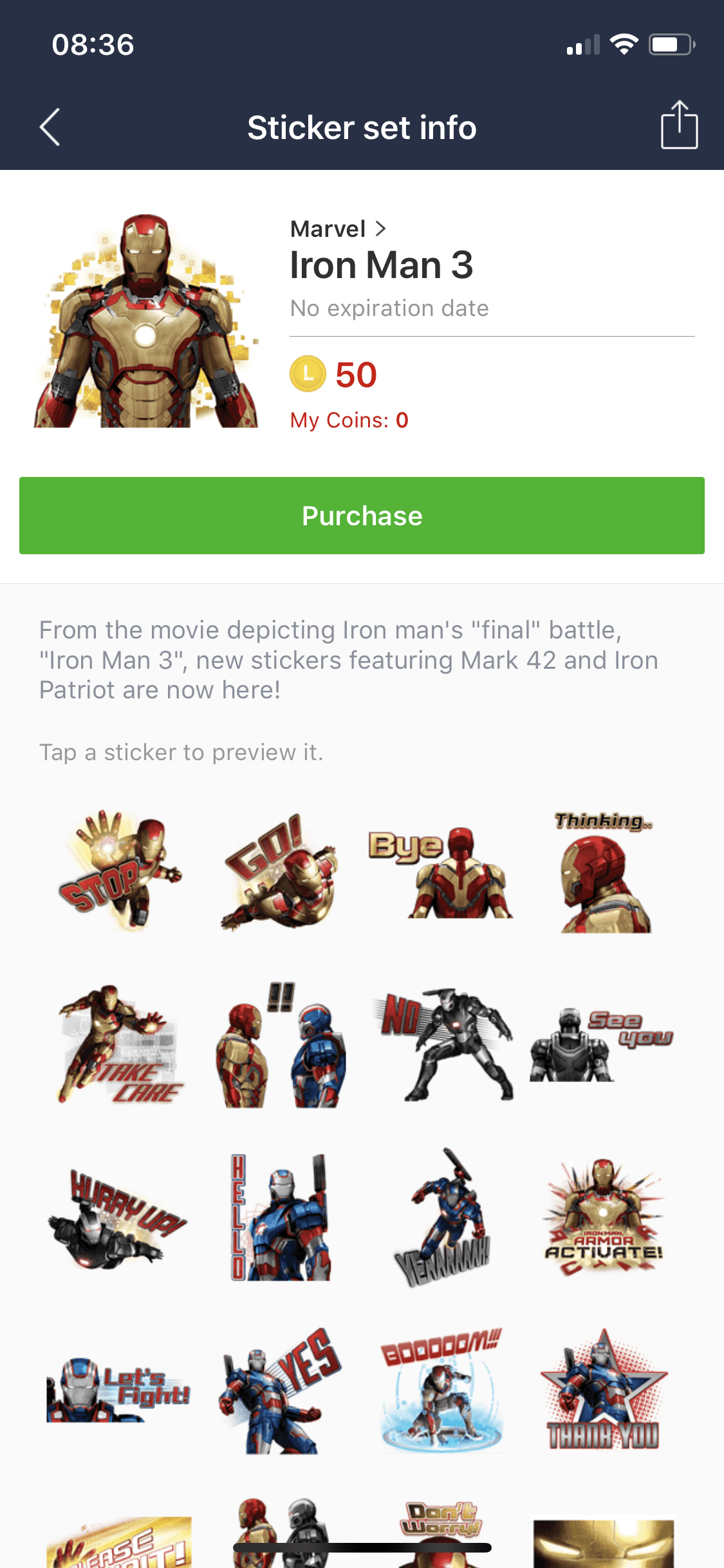 จัดด่วน! สติกเกอร์และธีม LINE ชุดฮีโร่ MARVEL ลดเหลือ 30 บาทหลายแบบ ...