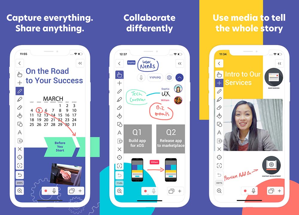Explain Everything กระดานไวท์บอร์ดแชร์ไอเดียร่วมกัน สำหรับพรีเซนท์งาน ...