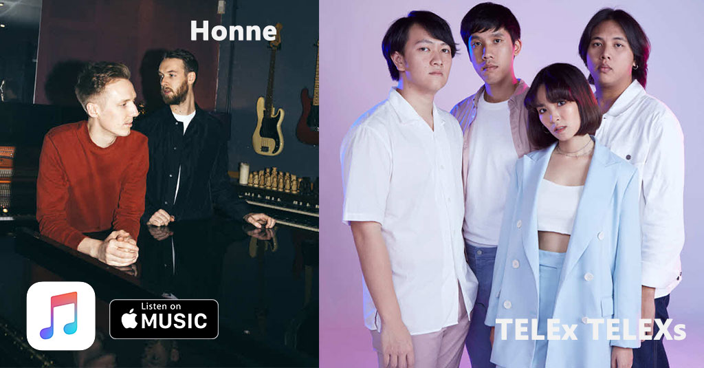 Apple Music นำเสนอคอนเทนท์สุดเอ็กคลูซีฟจาก Honne และ TELEx TELEXs