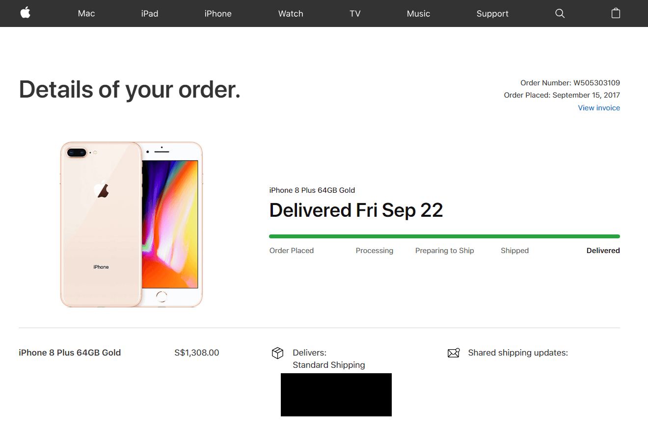 Apple อัปเดตหน้า "คำสั่งซื้อ" (Orders) ในเว็บ Apple ใหม่ให้ดูทันสมัยขึ้น