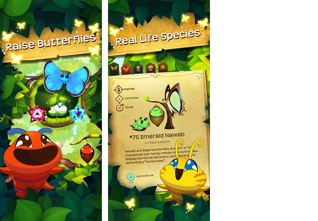 โหลดฟรี Flutter: Butterfly Sanctuary เกมเลี้ยงผีเสื้อแสนสวยมากกว่า 200 ...
