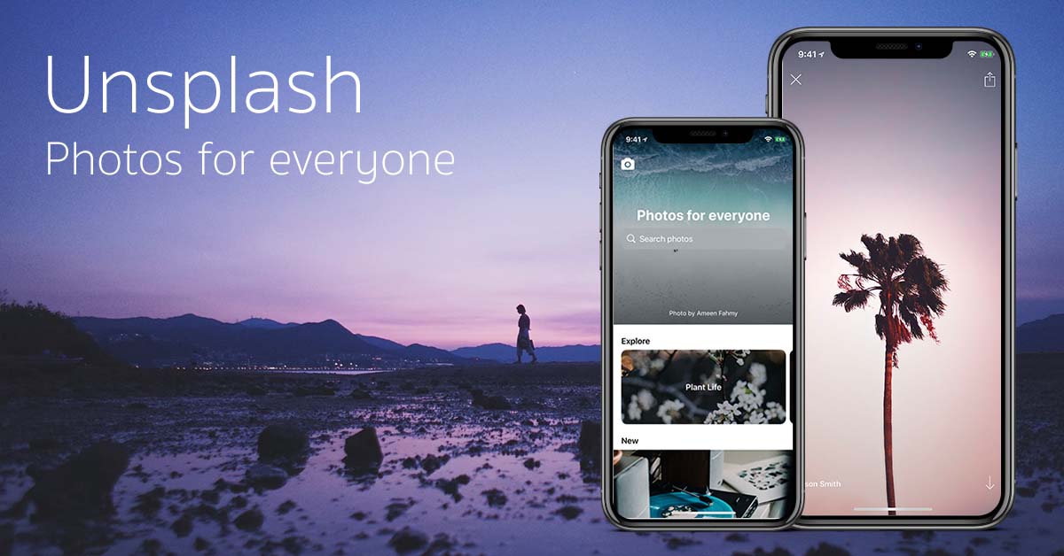 Unsplash แอปดาวน์โหลดวอลล์เปเปอร์ฟรี จากเว็บไซต์รูปภาพชื่อดัง