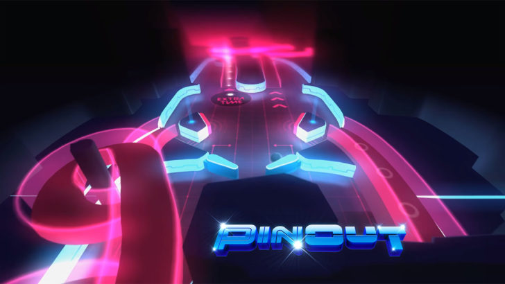โหลดฟรี PinOut! เกมดีดลูกเหล็ก Pinball สไตล์นีออนเส้นทางไม่รู้จบ