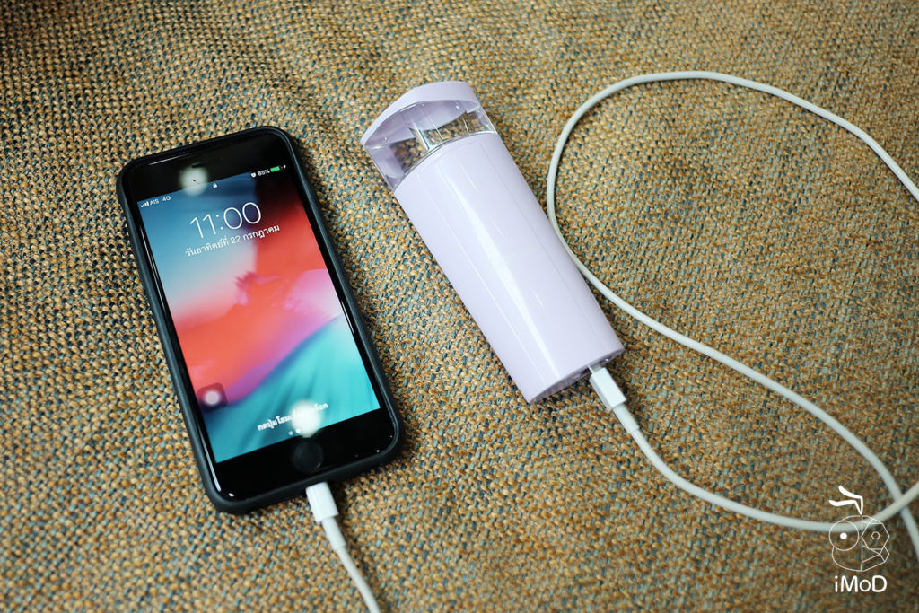 รีวิว Gizmo Power Bank & Spray แบตสำรองที่มาพร้อมกับสเปรย์ฉีดน้ำแร่ ให้ ...
