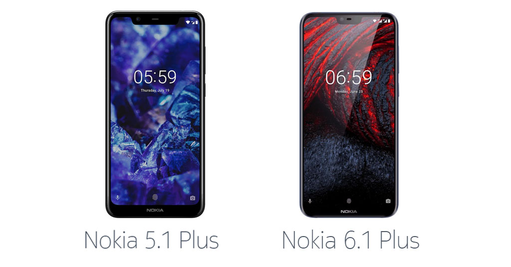 Nokia เปิดตัว Nokia 5.1 Plus และ Nokia 6.1 Plus มาพร้อมรอยบาก ใช้ Android One | techfeedthai