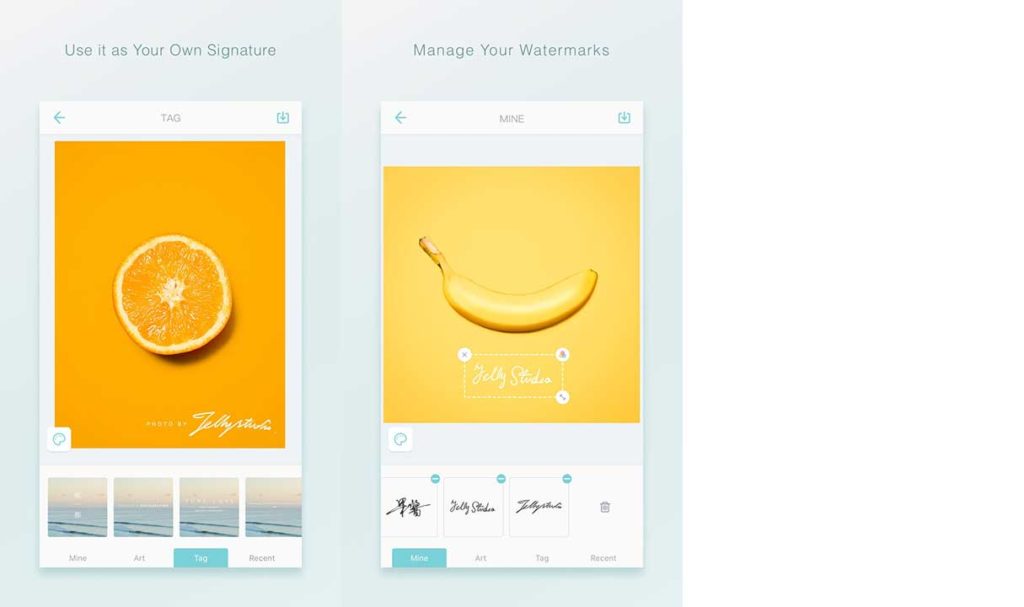 ใช้งานฟรี My Watermarks แอปใส่ลายน้ำ โลโก้ ลายเซ็น ลงบนภาพอย่างง่าย