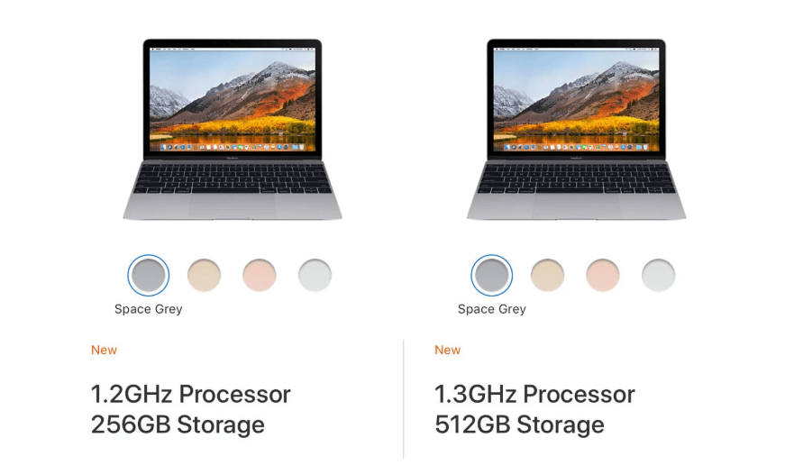 Apple เลิกขาย MacBook Retina 12 นิ้วสี Rose Gold, เปลี่ยนสี Gold เป็น ...