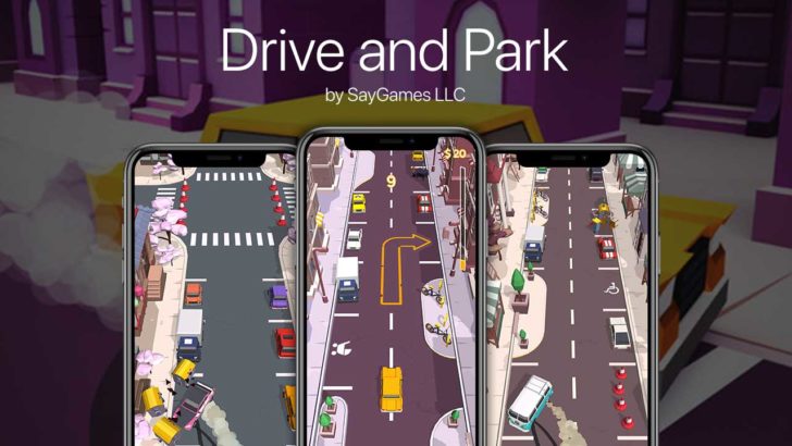 โหลดฟรี Drive and Park เกมจอดรถเล่นนิ้วเดียว เกมชิวๆ เอาไว้เล่นแก้เบื่อ