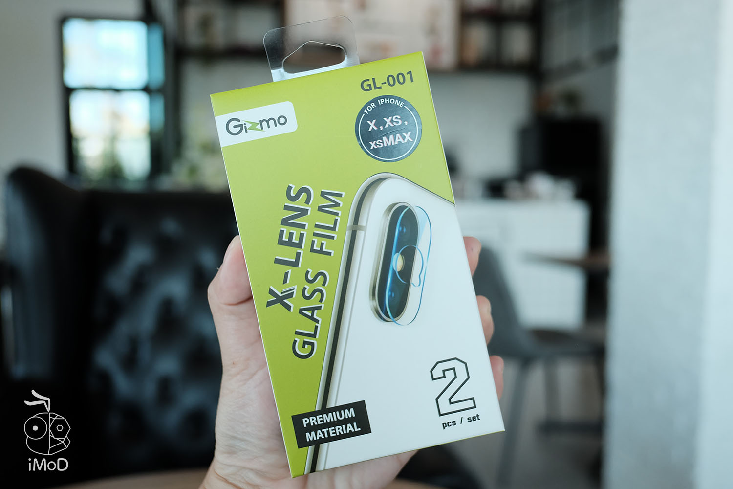รีวิวกระจกติดเลนส์กล้อง Gizmo Camera Lens Glass Film ปกป้องกล้องหลัง iPhone X, XS, XS Max
