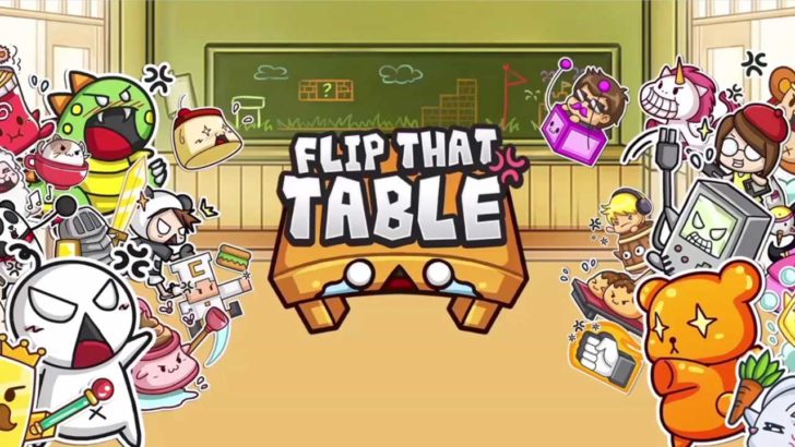 Flip That Table! เกมเตะโต๊ะ ระบายความโกรธ ระบายความเครียด