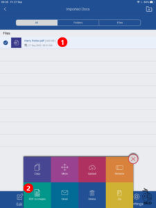 ฟรี!! แอป PDF Converter แปลงไฟล์ PDF เป็นไฟล์รูปภาพบน iPhone และ iPad