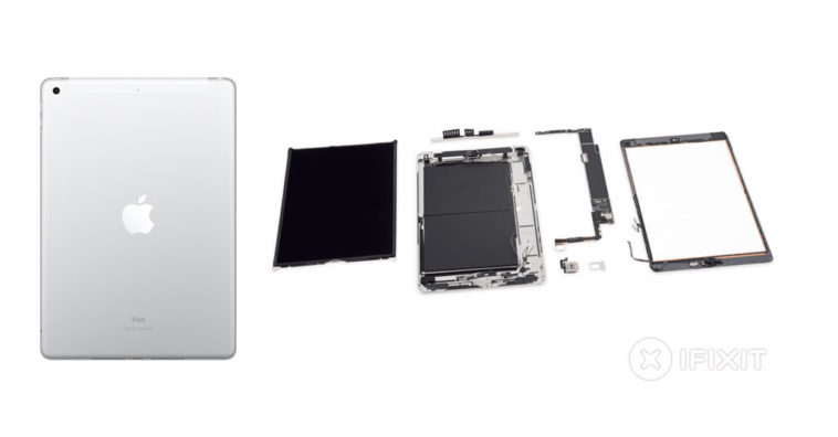 iFixit ชำแหละ iPad (รุ่นที่ 7) พบ RAM 3GB, แบตเตอรี่เท่าเดิม