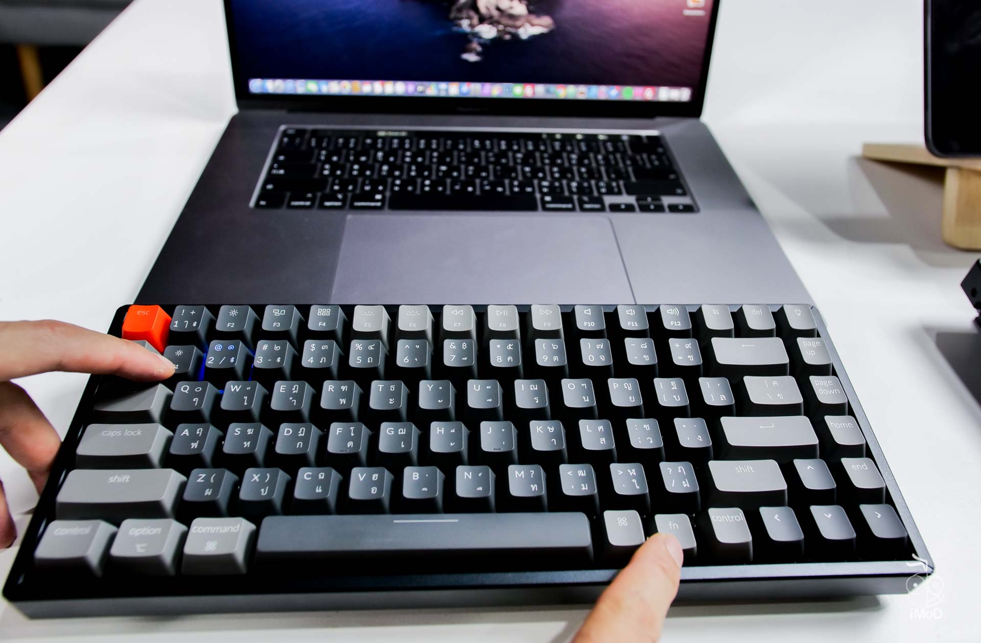 รีวิวคีย์ครอน Keychron K2 คีย์บอร์ด Mechanical ไร้สายรองรับ Mac/Win iPad