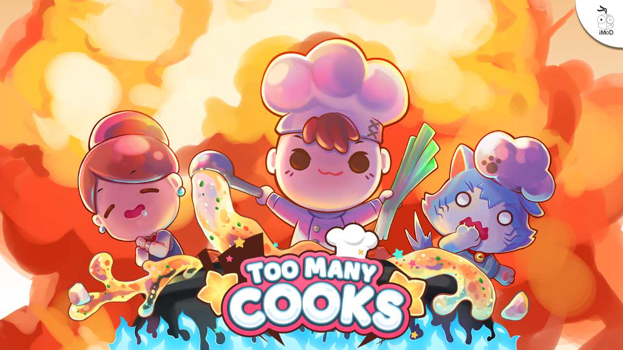 Too Many Cooks เกมทำอาหารเสิร์ฟลูกค้าแสนสนุก มีโหมดเล่นกับเพื่อนด้วยนะ