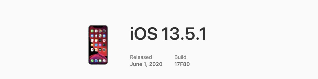 ดาวน์โหลด IPSW iOS 13.5.1 และ iPadOS 13.5.1 ลิงก์ตรงโหลดแรงจาก Apple