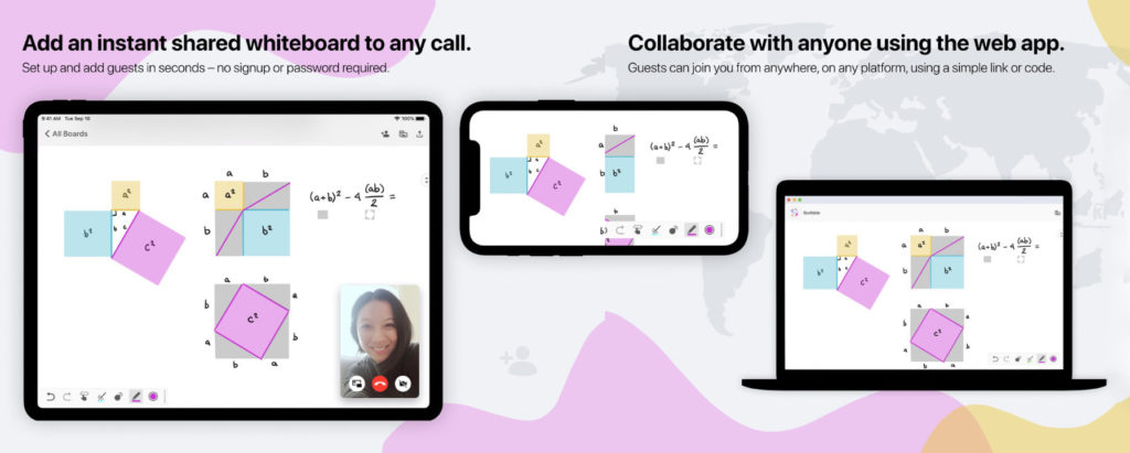 Scribble Together Whiteboard กระดานไวท์บอร์ดสำหรับงานประชุมออนไลน์ ...