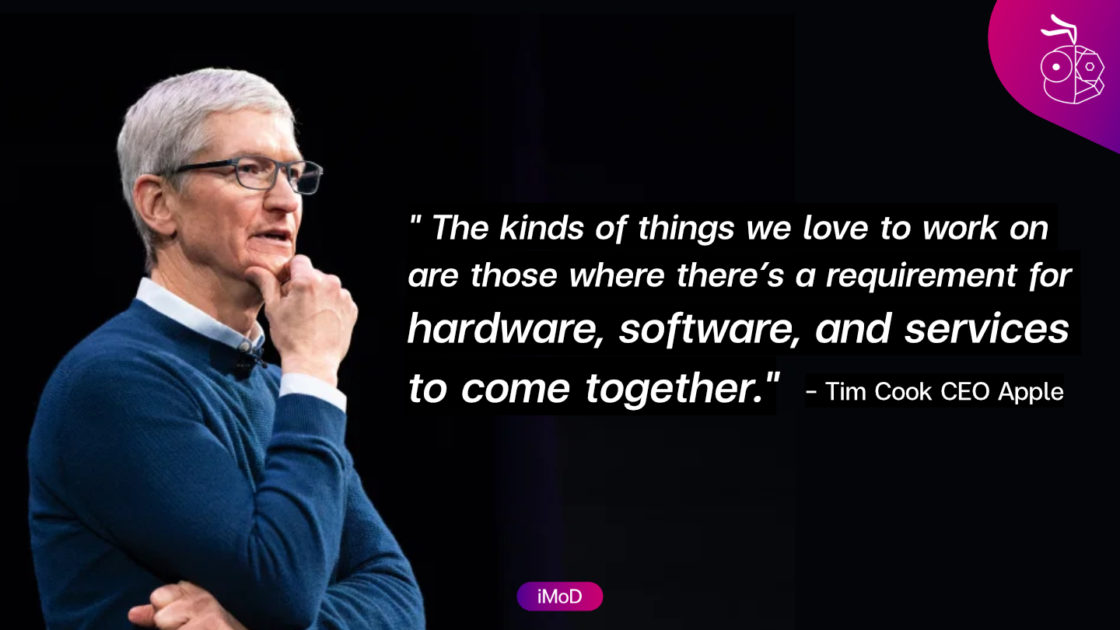 Apple กำลังโฟกัสไปที่สินค้าที่รวมเอาทั้ง "ฮาร์ดแวร์ ซอฟต์แวร์ และ ...
