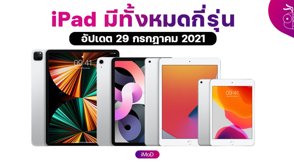 Timeline - iPad รุ่นล่าสุดตัวไหน มีกี่รุ่นแล้ว อัปเดต พ.ค. 2024 หลังงาน ...