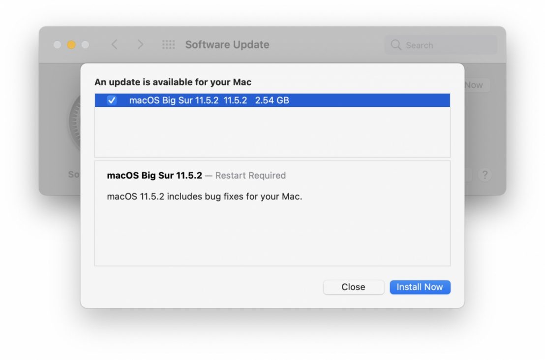 macOS Big Sur 11.5.2 มาแล้ว! แก้ไขปัญหาการใช้งานต่าง ๆ