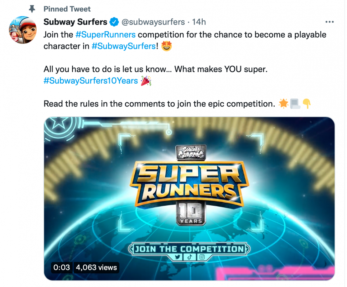 Subway Surfers ฉลองครบรอบ 10 ปี พร้อมกิจกรรมยิ่งใหญ่ พาผู้ชนะเข้าสู่การ ...