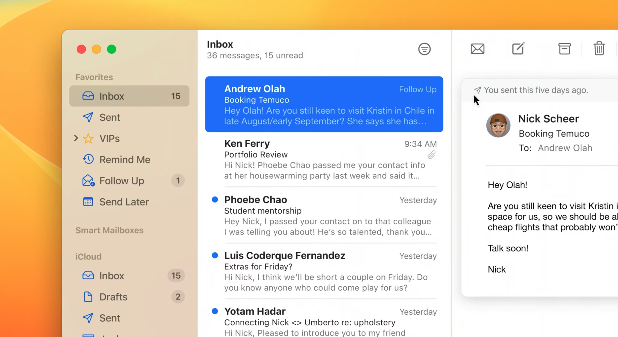 สิ่งใหม่ที่เปลี่ยนแปลงในแอป Mail บน Mac ใน iOS 16, iPadOS 16 และ macOS ...