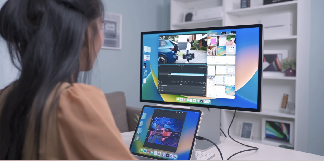 iPadOS 16.2 Developer Beta 1 ใช้ Stage Manager ต่อจอภายนอกแบบเต็มจอได้แล้ว!