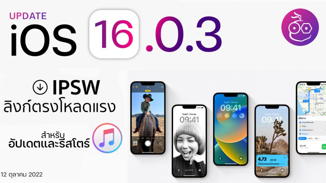 ดาวน์โหลด iOS 13 IPSW เวอร์ชันสมบูรณ์ ลิงก์ตรงโหลดแรงจาก Apple